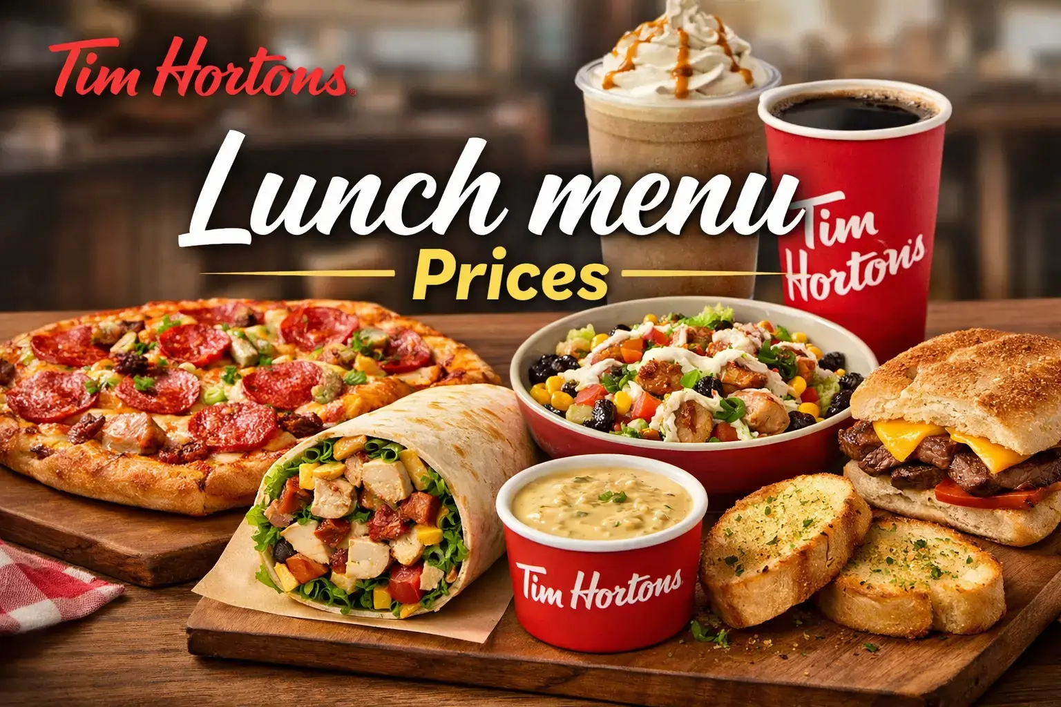 Tim Hortons Lunch Menu Prices in Canada 2026