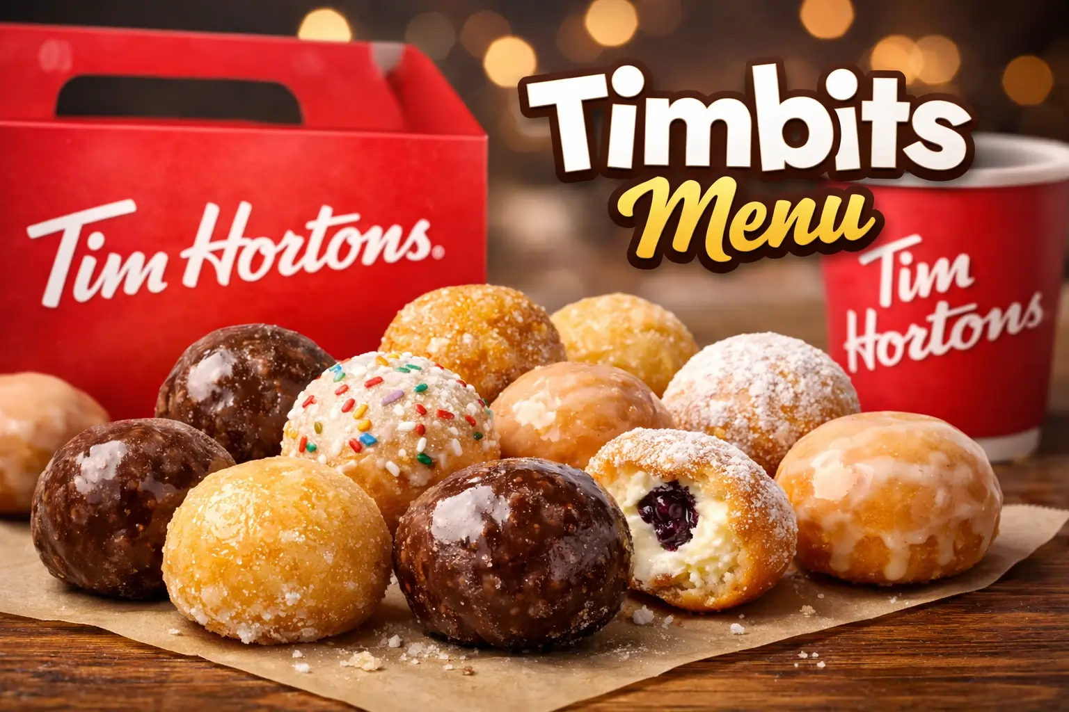 Tim Hortons Timbits Menu Prices Canada 2026